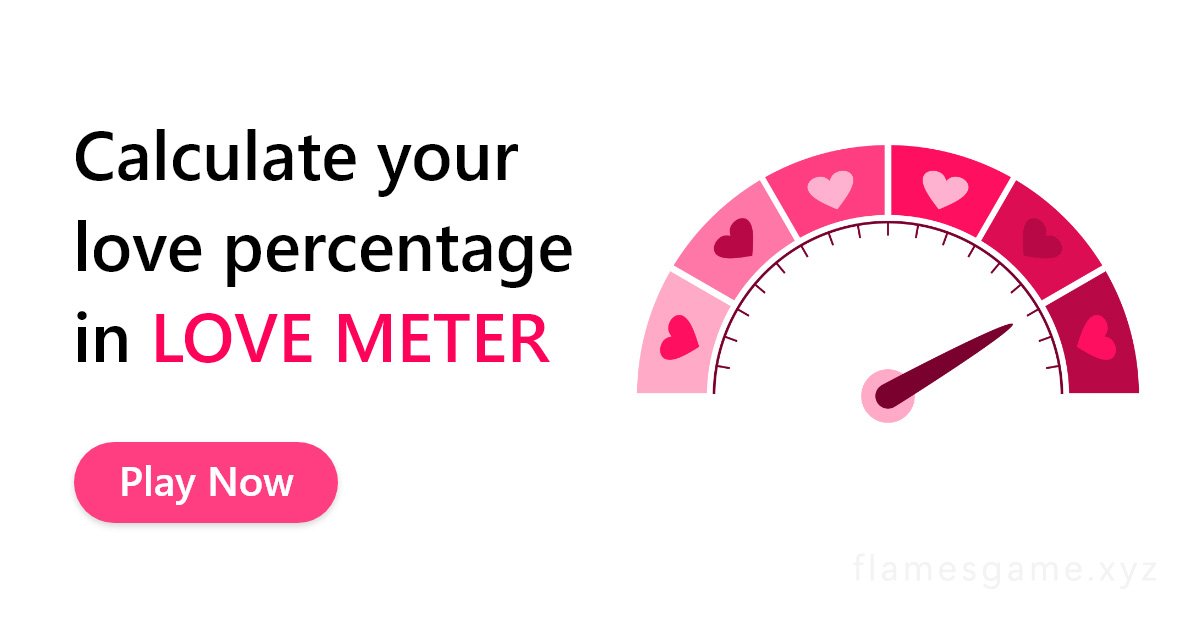 Real Love Calculator - Gafla Quiz